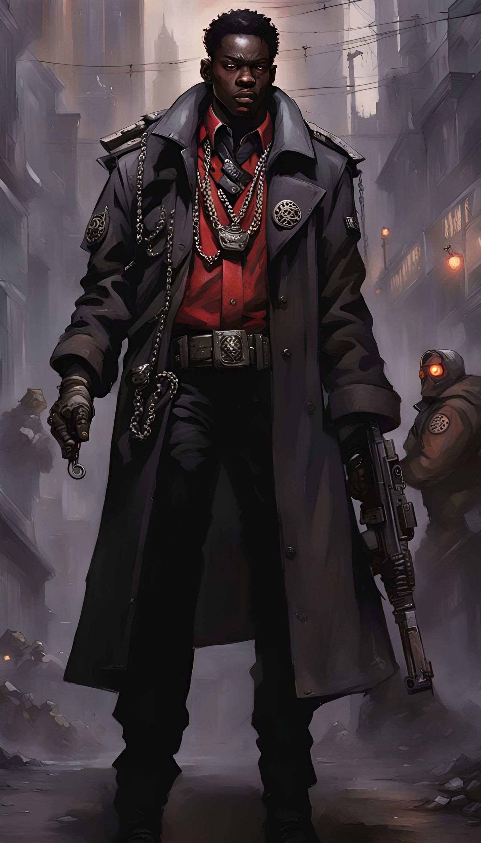 Flair Vulk Arbitrator - Dark Gritty Warhammer 40k Arbitrator...