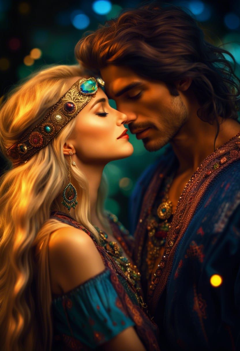 Vagabond Lovers - AI Generated Artwork - NightCafe Creator