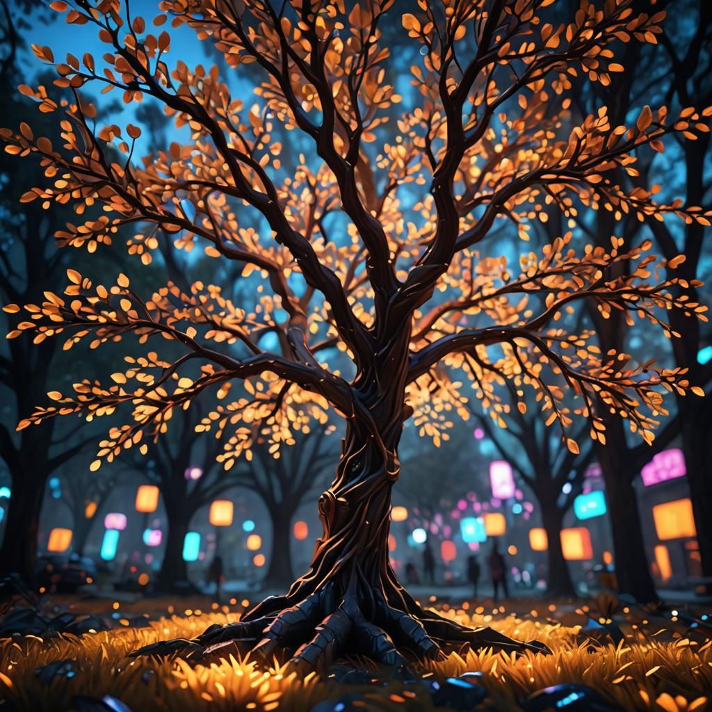 Shimmering Timber - AI Generated Artwork - NightCafe Creator