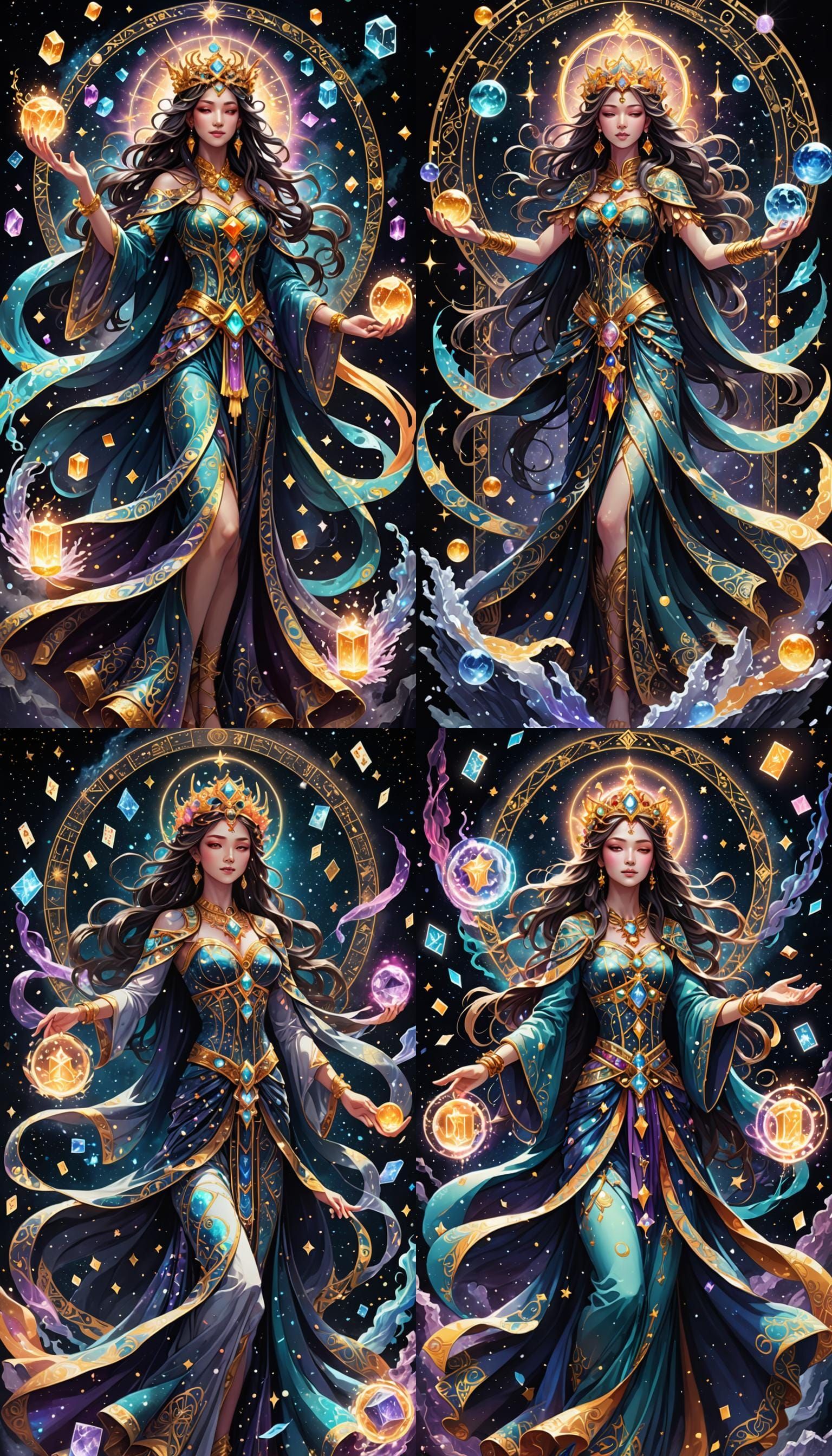 A Cosmic Goddess of dreams an magic