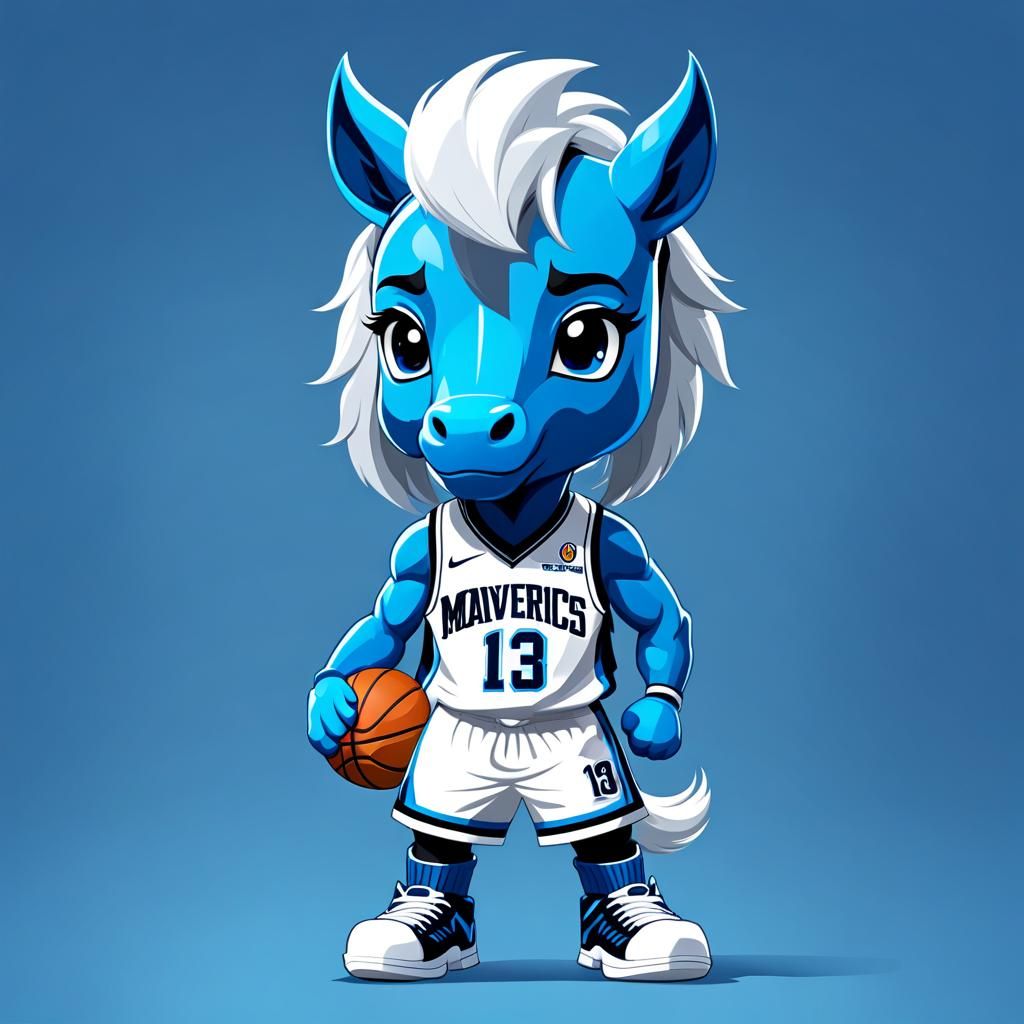 Champ, Mavericks Mascot - AI Generated Artwork - NightCafe Creator