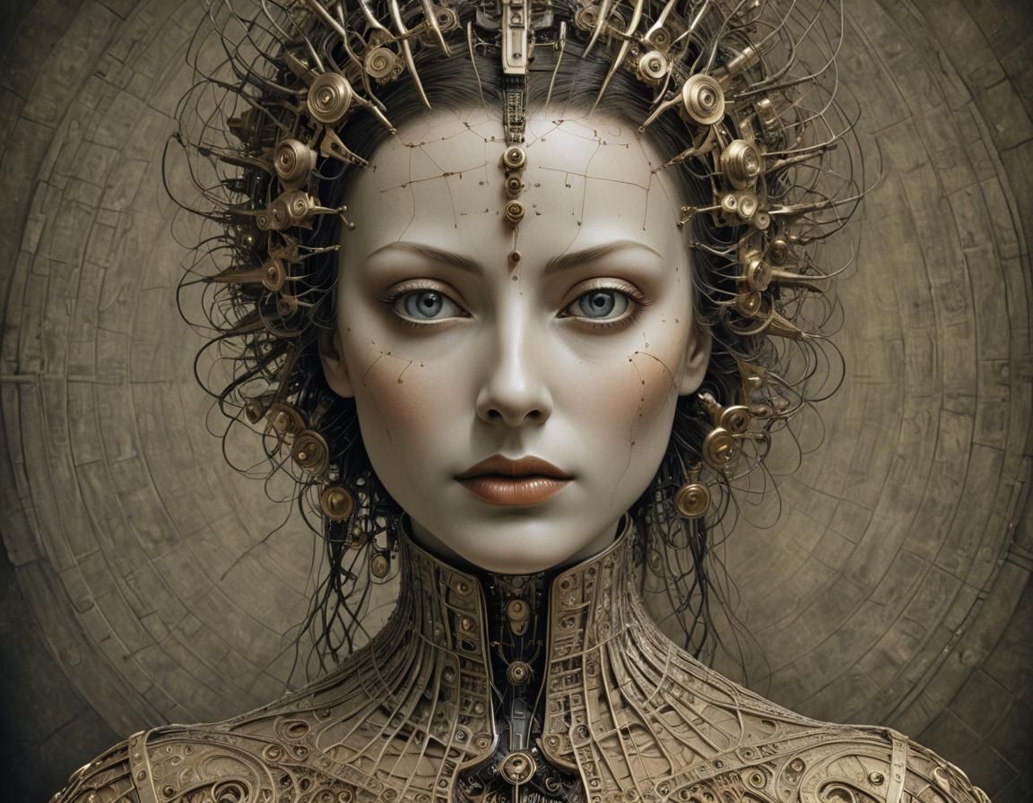 Complex Cyborg - AI Generated Artwork - NightCafe Creator