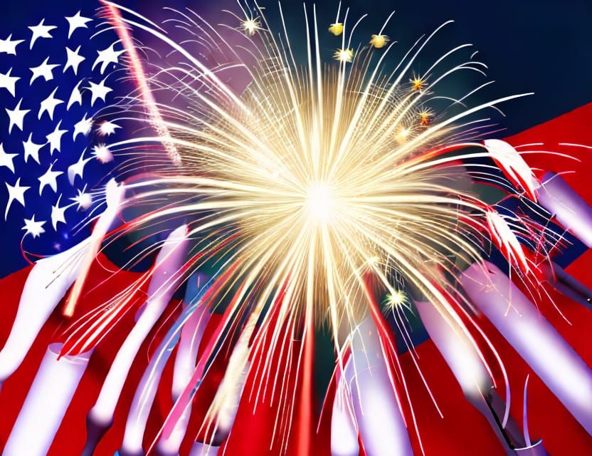 fireworks - AI Generated Artwork - NightCafe Creator
