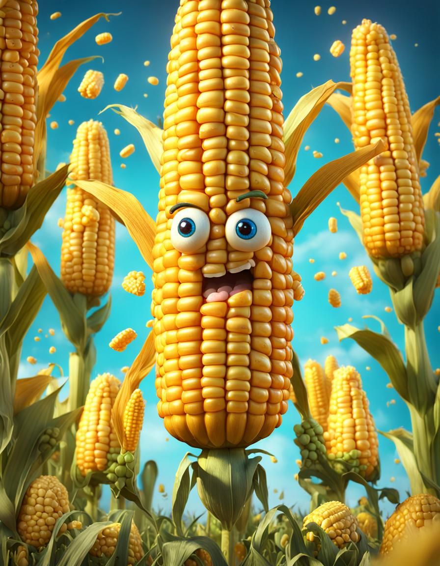 Cornfield - AI Generated Artwork - NightCafe Creator