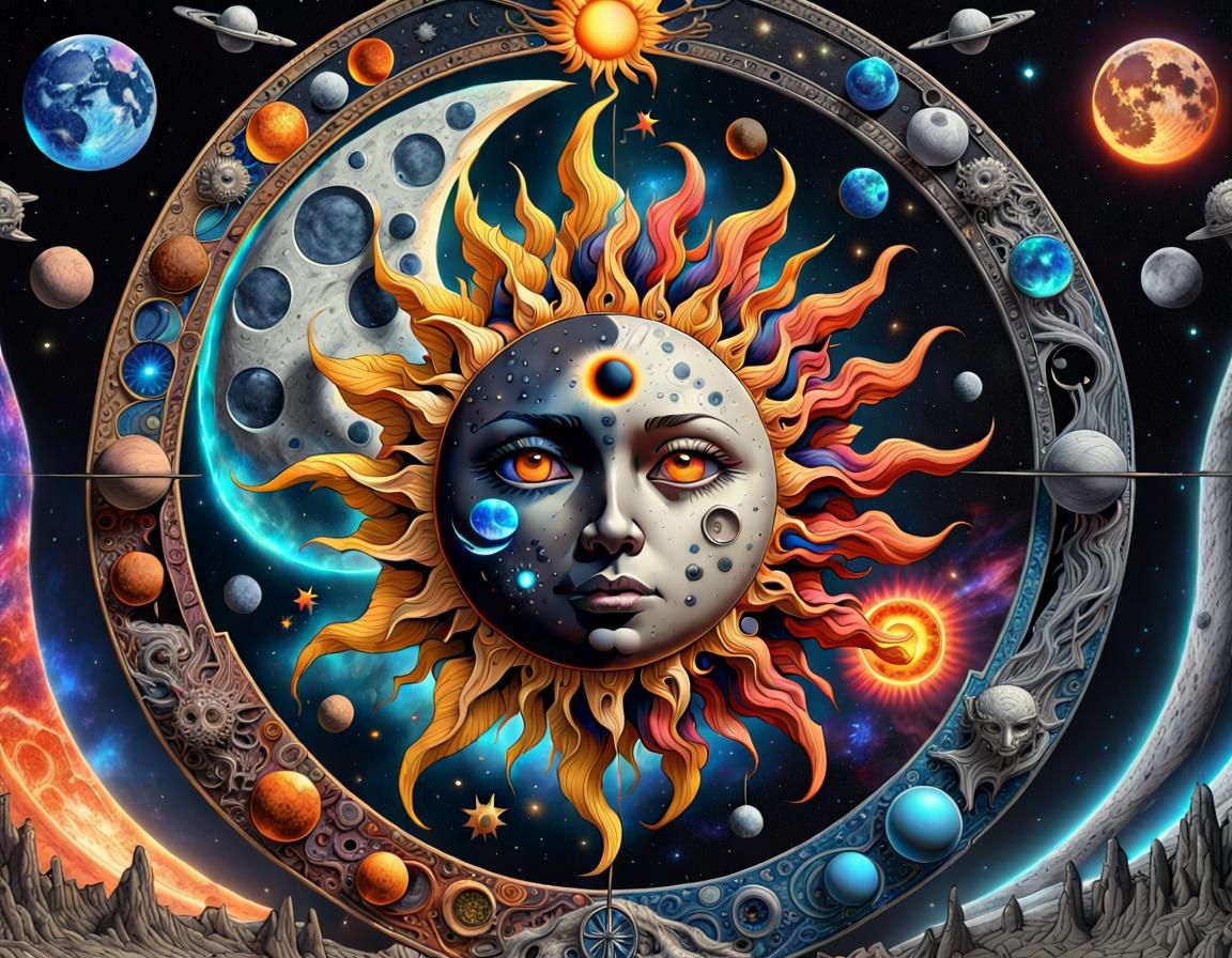 Sun - AI Generated Artwork - NightCafe Creator