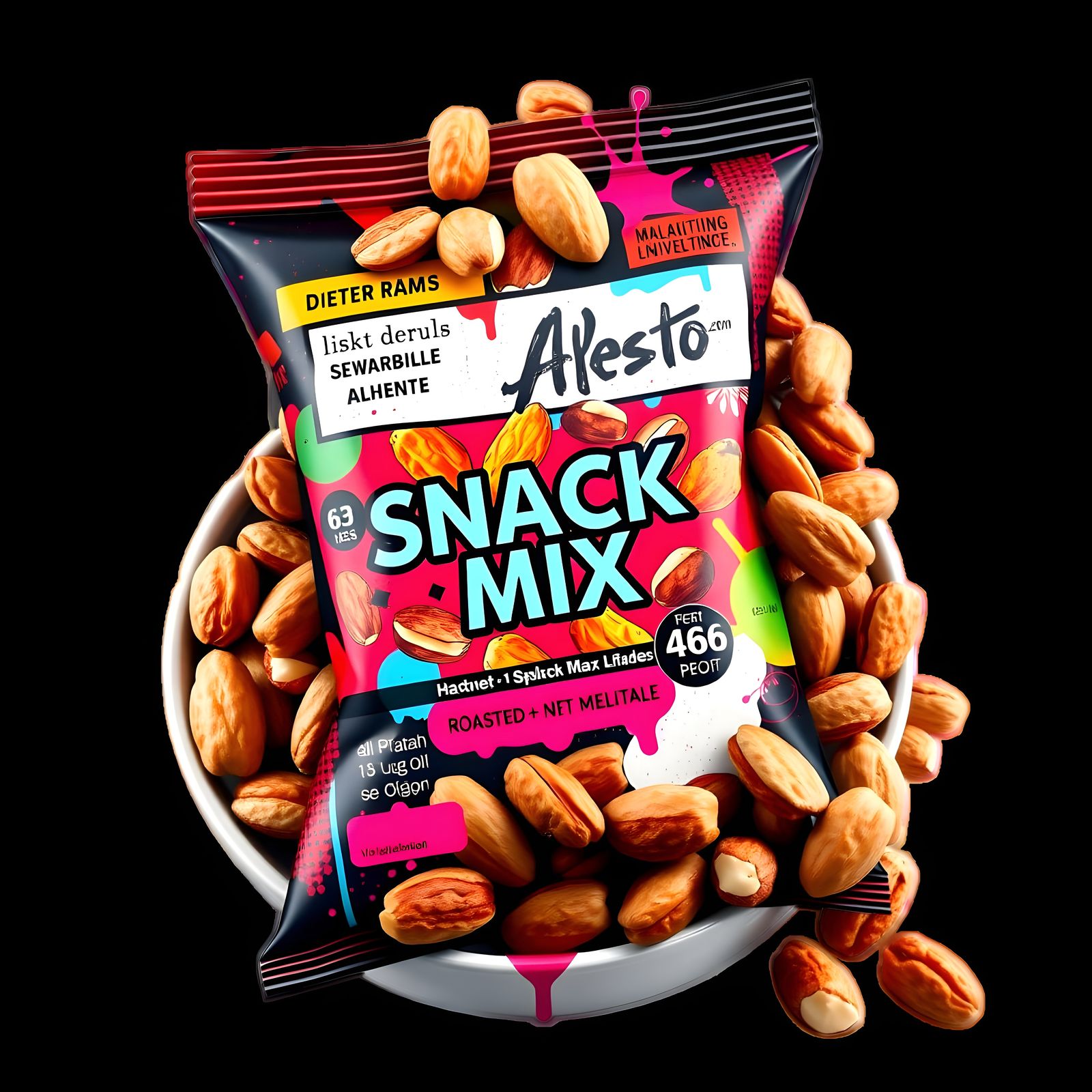 'Alesto®' (Snack Mix) [4 out of 4] - Vibrant Snack Mix Packa...