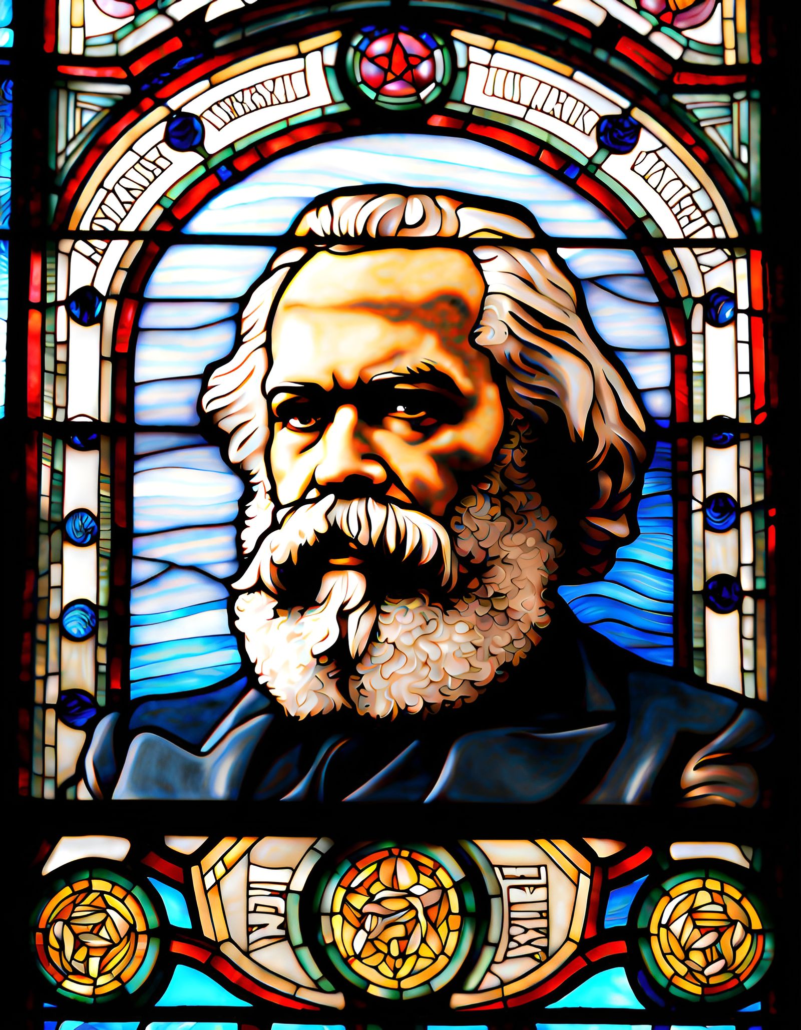 Karl Marx - AI Generated Artwork - NightCafe Creator