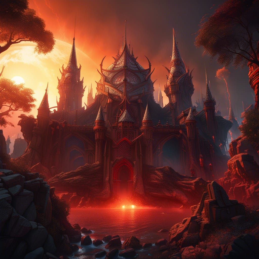 iog sotha taking the bleeding sun - AI Generated Artwork - NightCafe ...