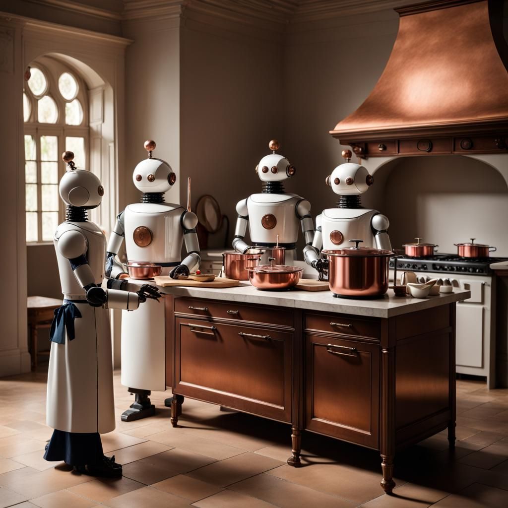 Kitchen takeover - AI Generated Artwork - NightCafe Creator