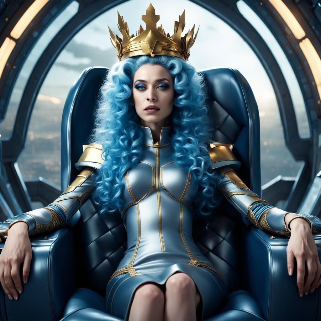 Galactic Queen - AI Generated Artwork - NightCafe Creator