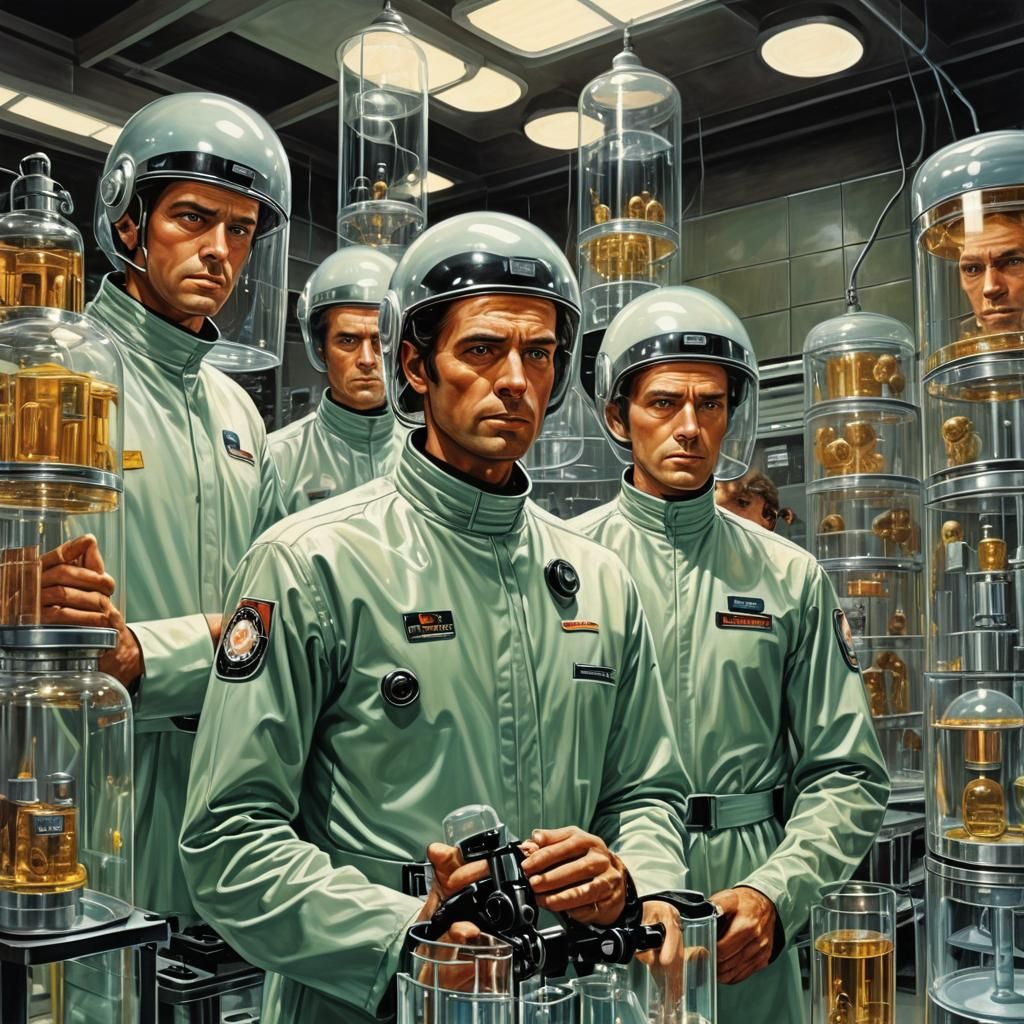 Human clones - AI Generated Artwork - NightCafe Creator