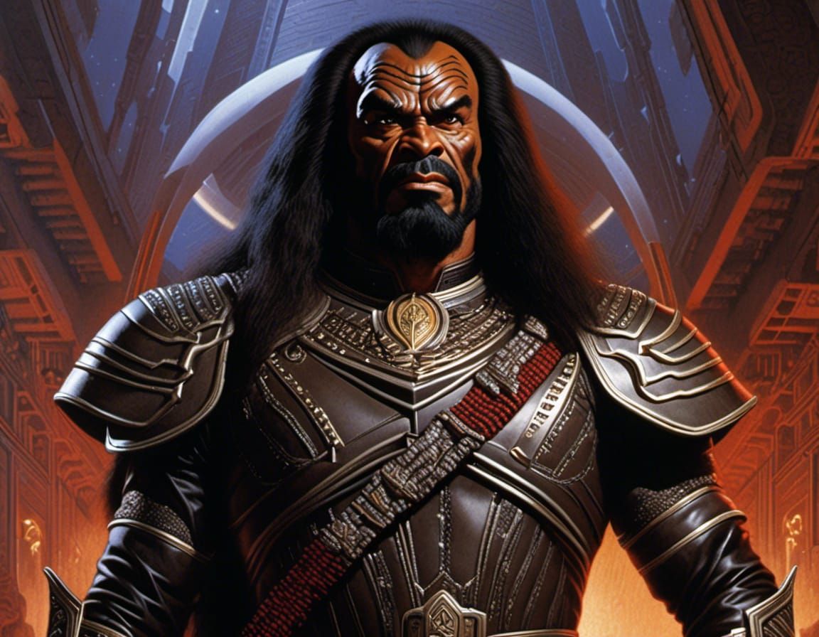 Strong Klingon warrior - AI Generated Artwork - NightCafe Creator