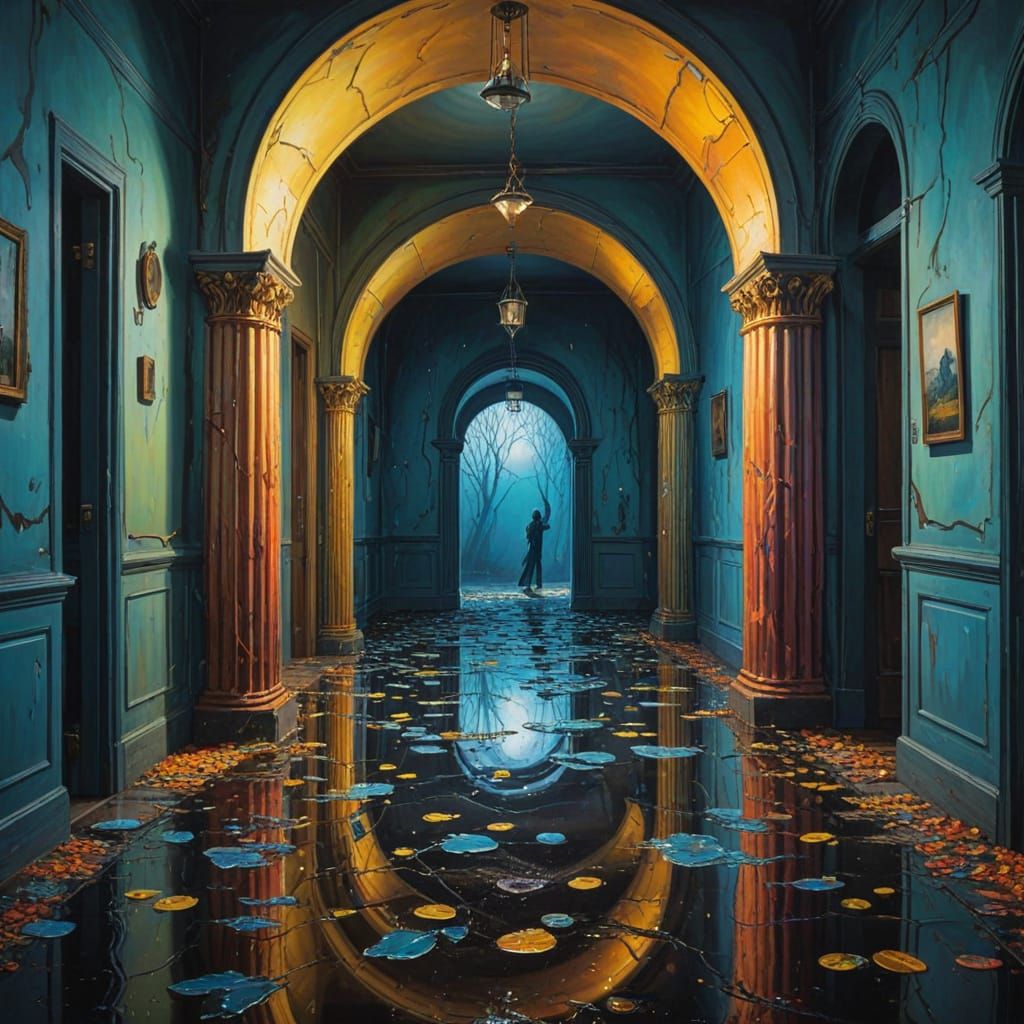 Pathway through the hall - Pathway through the hall