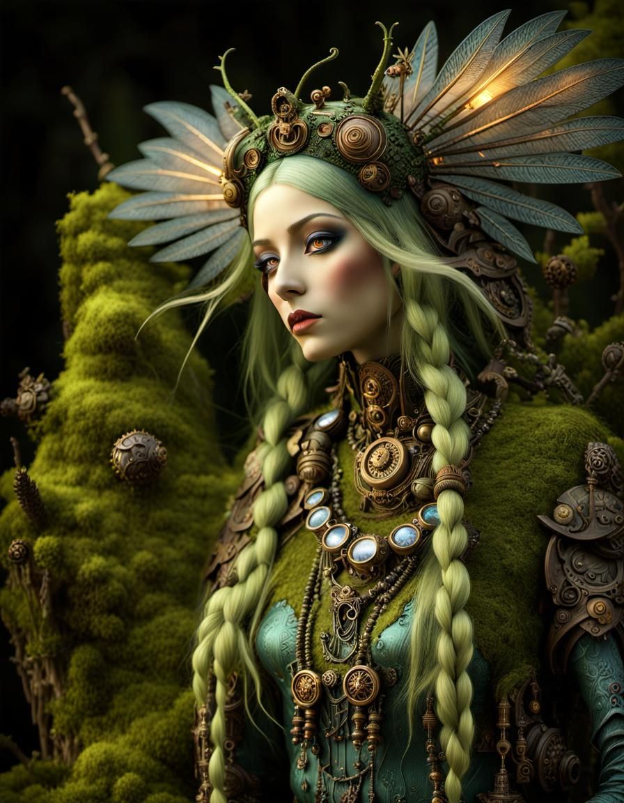 WOOD NYMPH 1 - AI Generated Artwork - NightCafe Creator