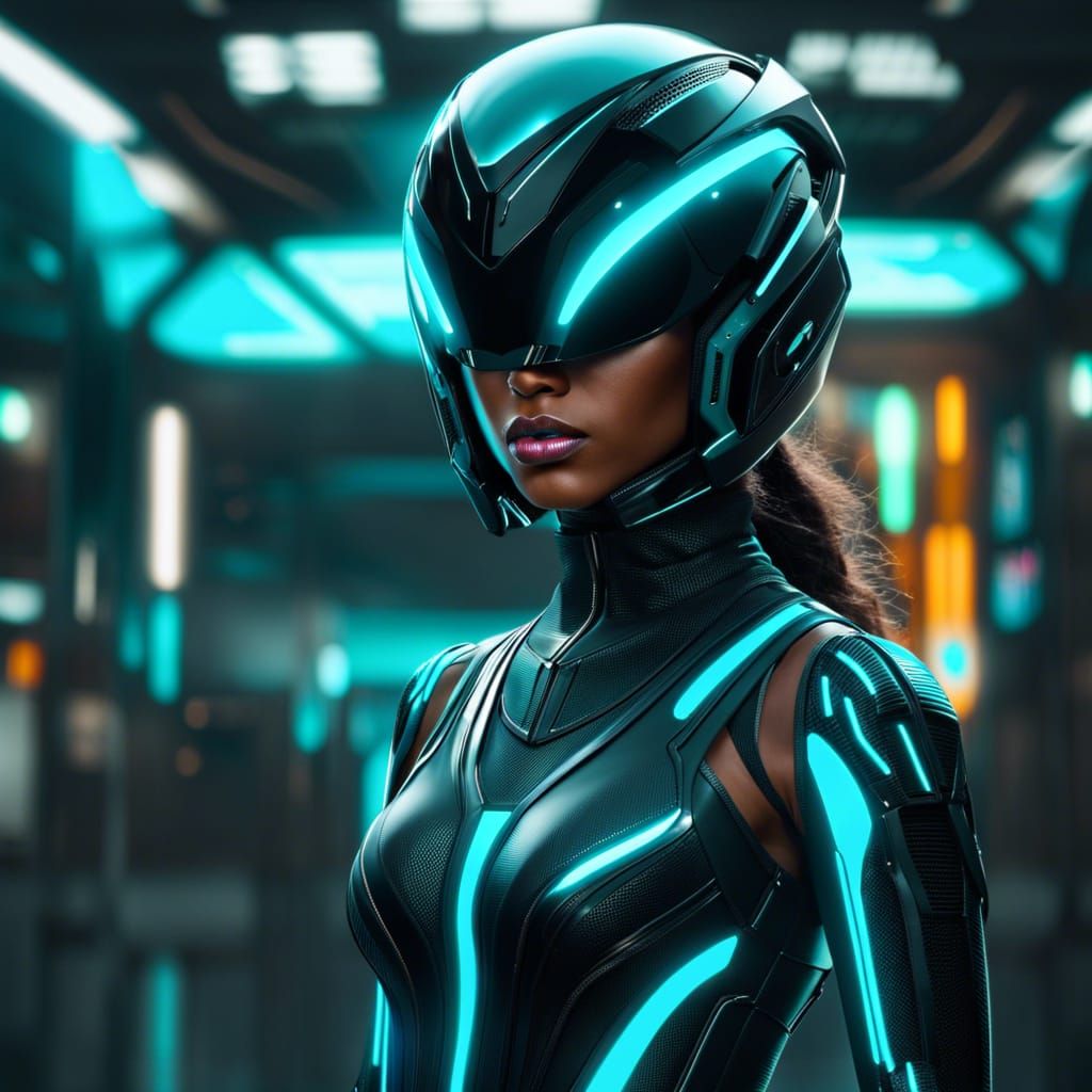 TRON - AI Generated Artwork - NightCafe Creator