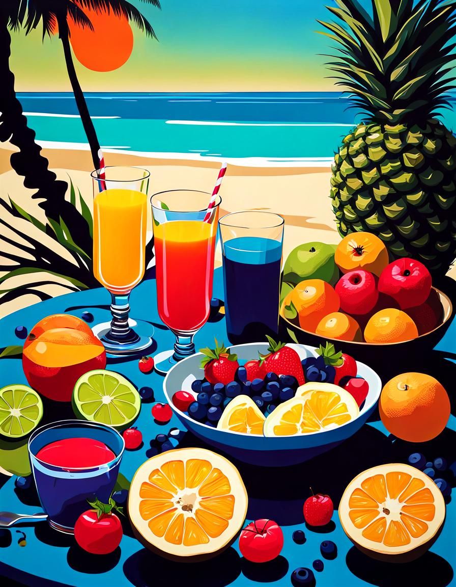 Something refreshing - AI Generated Artwork - NightCafe Creator