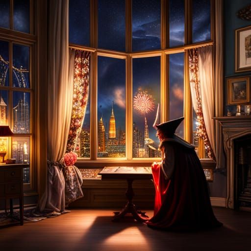 Fantasy World #31 - AI Generated Artwork - NightCafe Creator