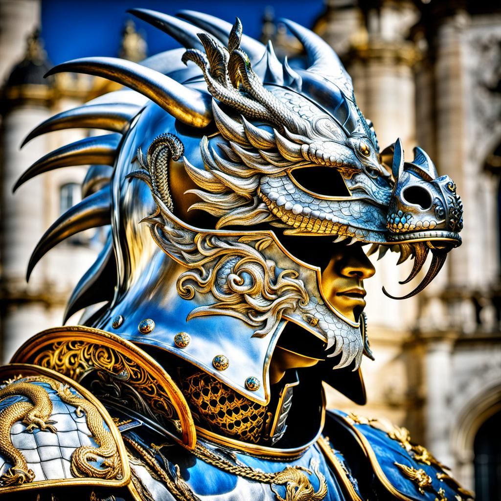 Dragon helmet - AI Generated Artwork - NightCafe Creator
