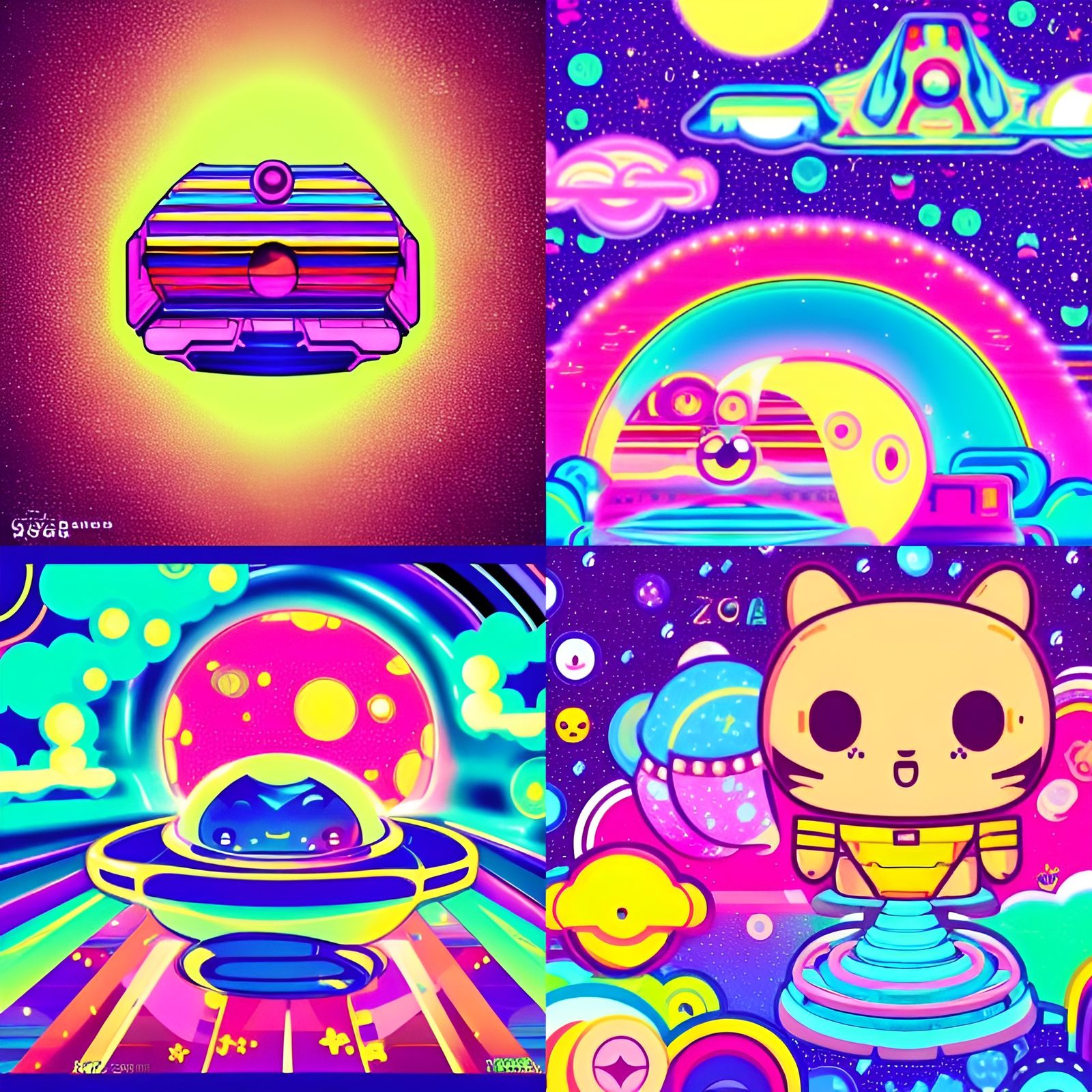 Spaceship - AI Generated Artwork - NightCafe Creator