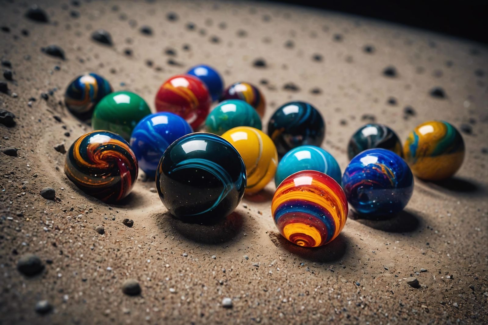 The Marbles! - AI Generated Artwork - NightCafe Creator