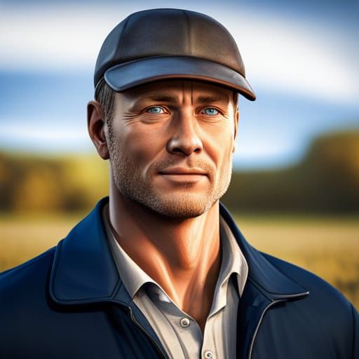 Farmer - AI Generated Artwork - NightCafe Creator