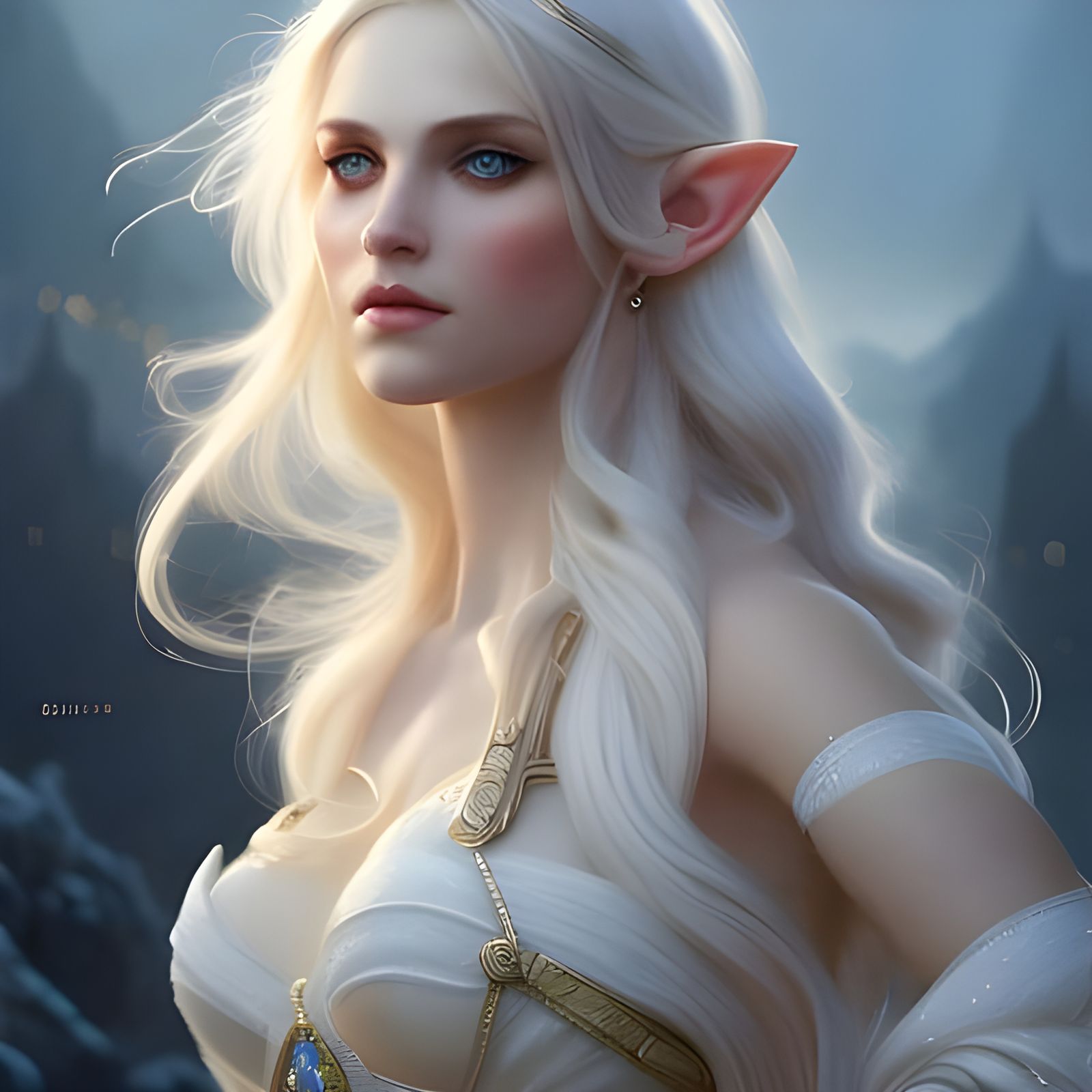 Elf Goddess - AI Generated Artwork - NightCafe Creator