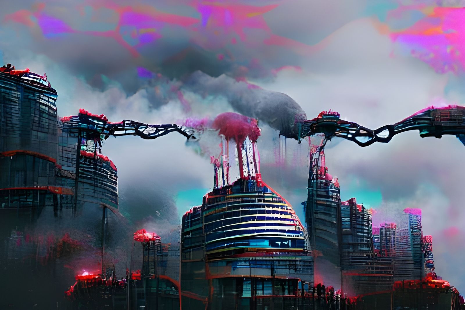 Dystopia - AI Generated Artwork - NightCafe Creator