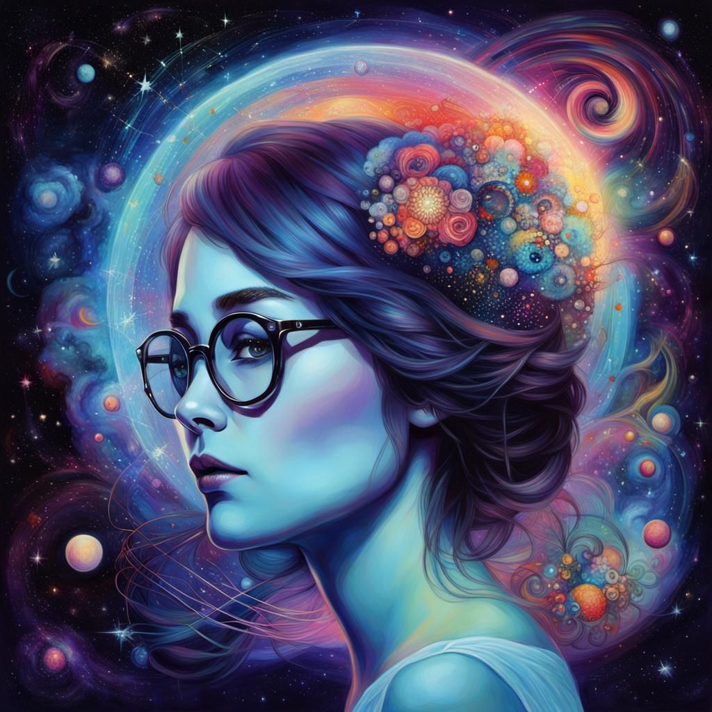 Sean Lennon cosmic, 60s kitsch and psychedelia;synesthesia by artist ...