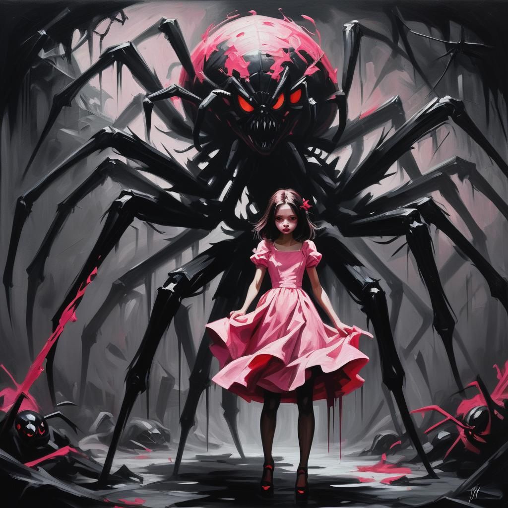 Spider - AI Generated Artwork - NightCafe Creator