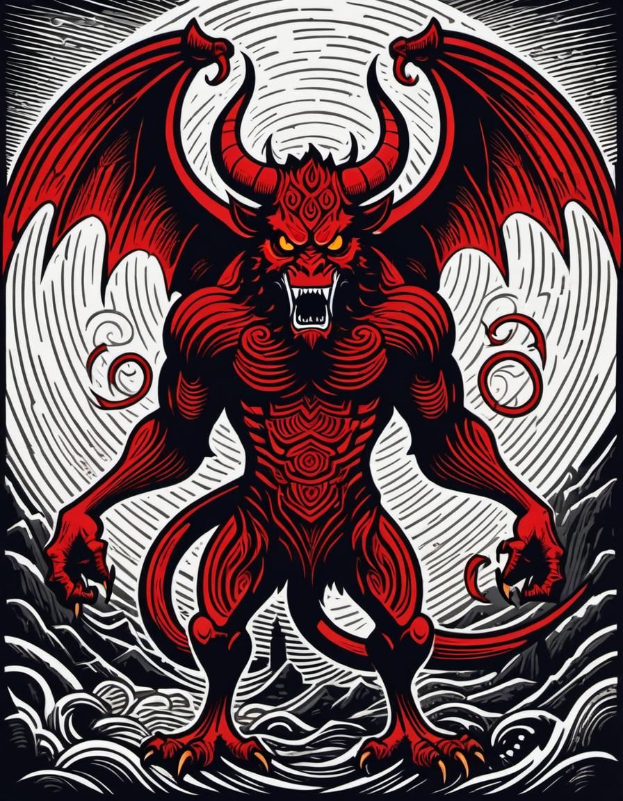 Belgian Red Devil - AI Generated Artwork - NightCafe Creator