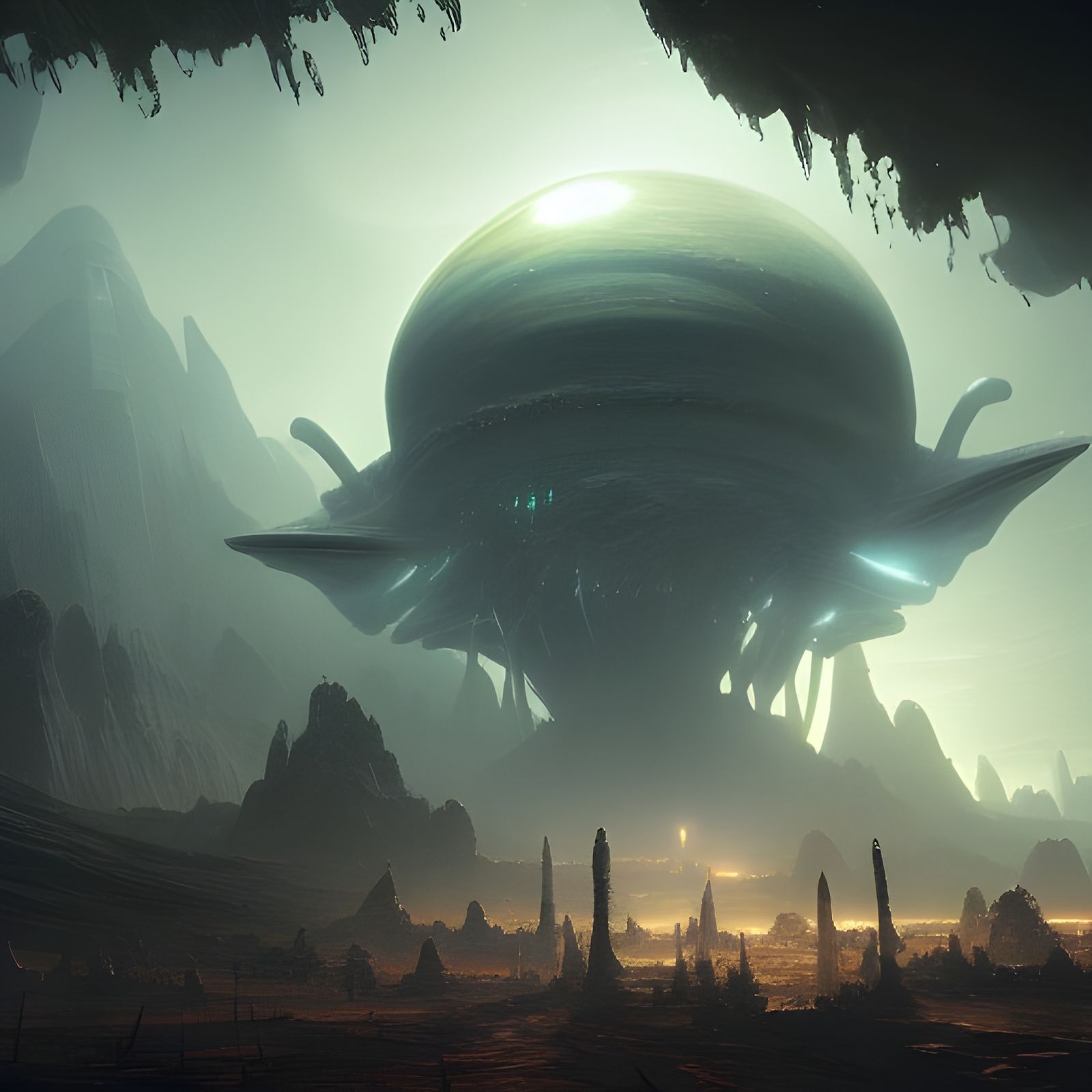 Alien Kingdom - AI Generated Artwork - NightCafe Creator