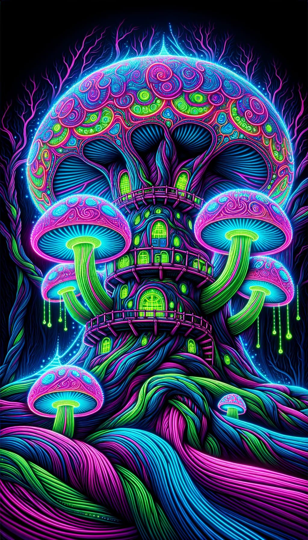 Trippy, bruh! - AI Generated Artwork - NightCafe Creator