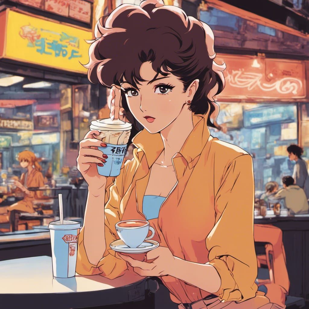 80s anime - AI Generated Artwork - NightCafe Creator