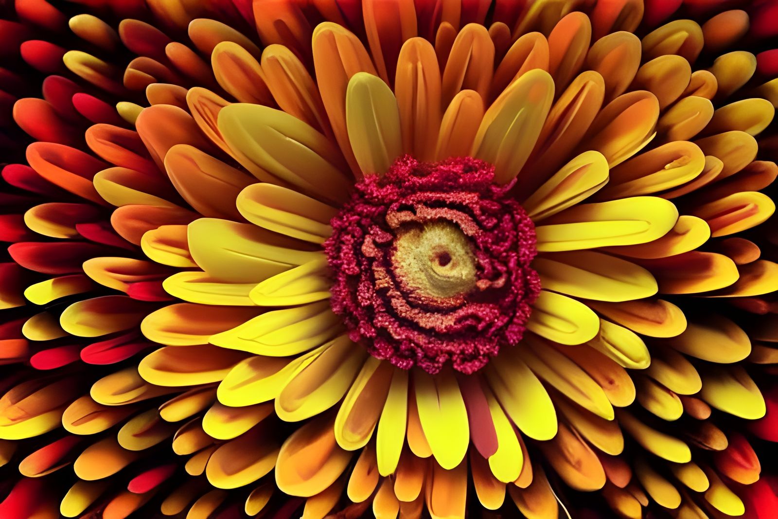 Marigolds - AI Generated Artwork - NightCafe Creator