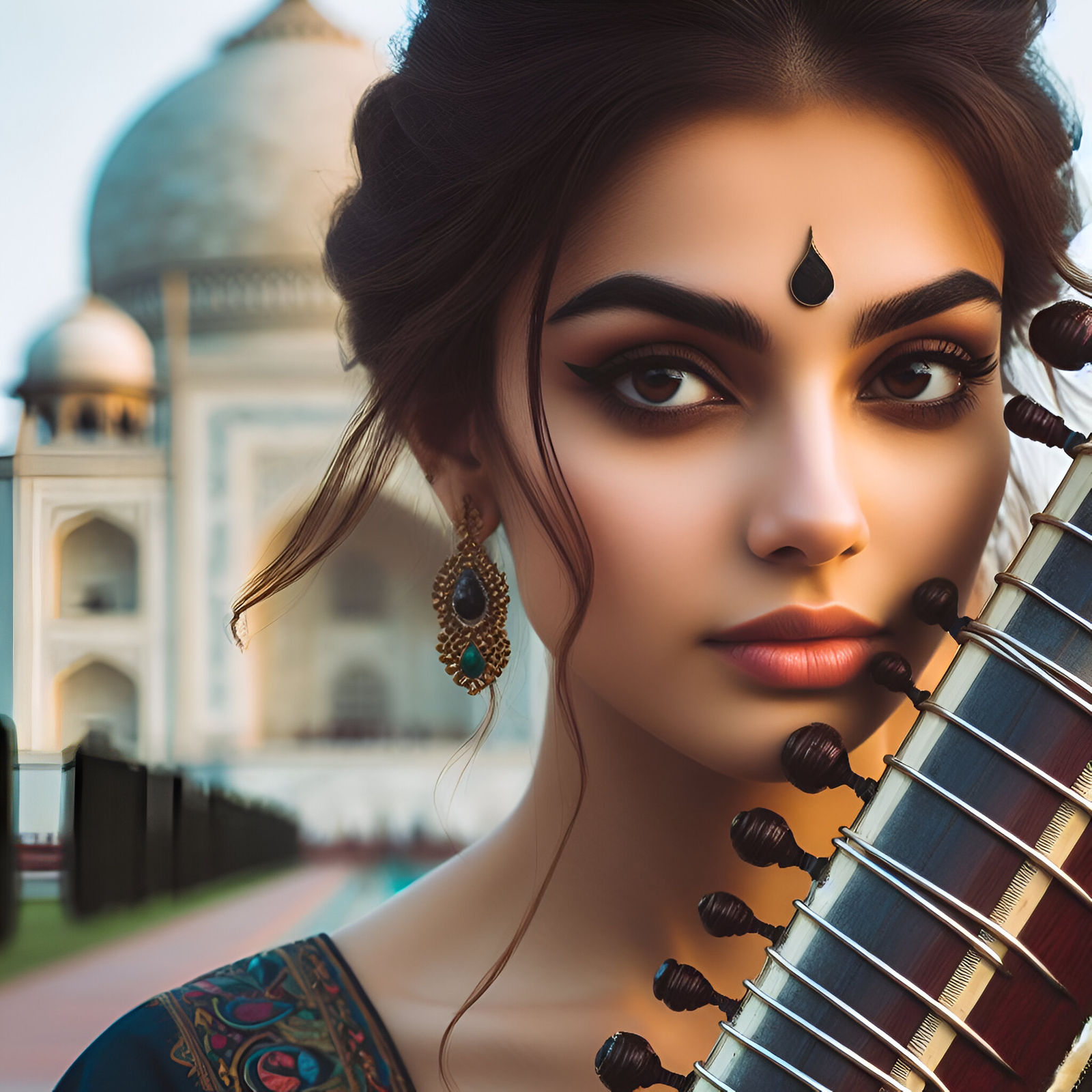 Taj Mahal 2 - AI Generated Artwork - NightCafe Creator