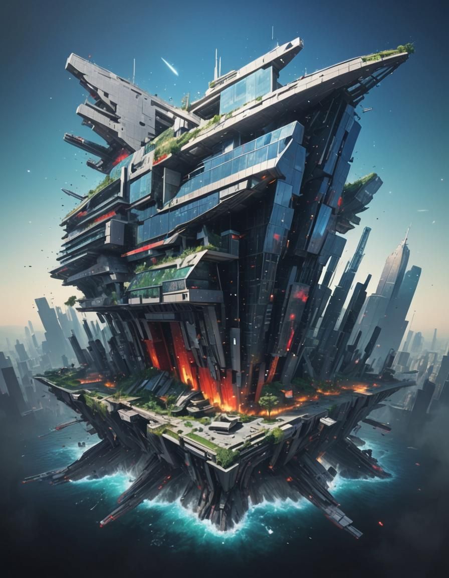 neofuturistic look less technologically developed pixelated ...