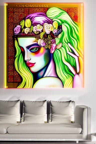 Nymph Aphrodite the Mischievous Goddess of Love intricately detailed ...