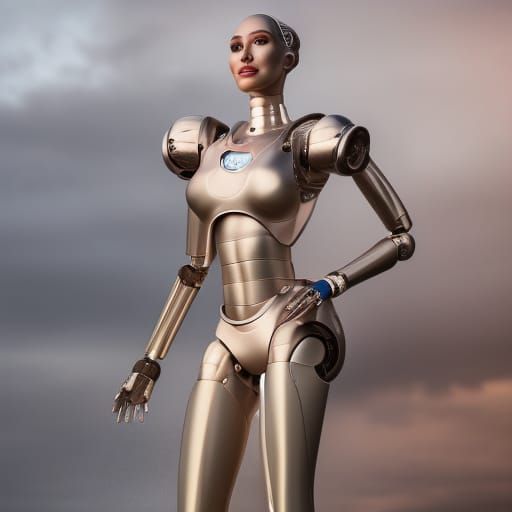 The Coming of Ms. AI - AI Generated Artwork - NightCafe Creator