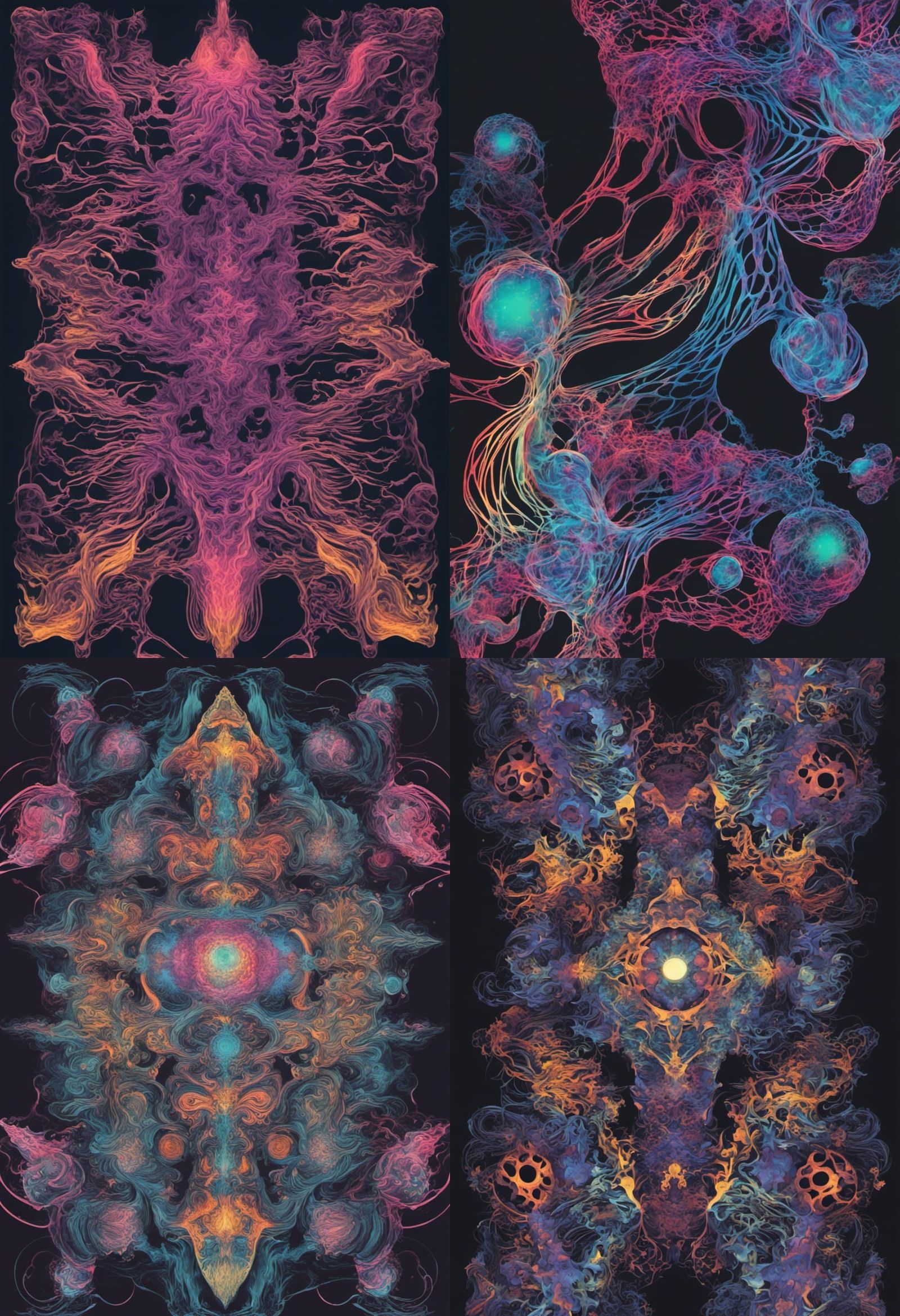 rorschach on LSD - AI Generated Artwork - NightCafe Creator