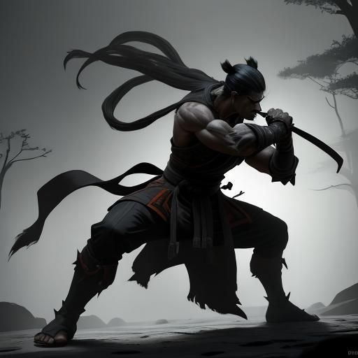 Shadow Fight 🛡️ - AI Generated Artwork - NightCafe Creator