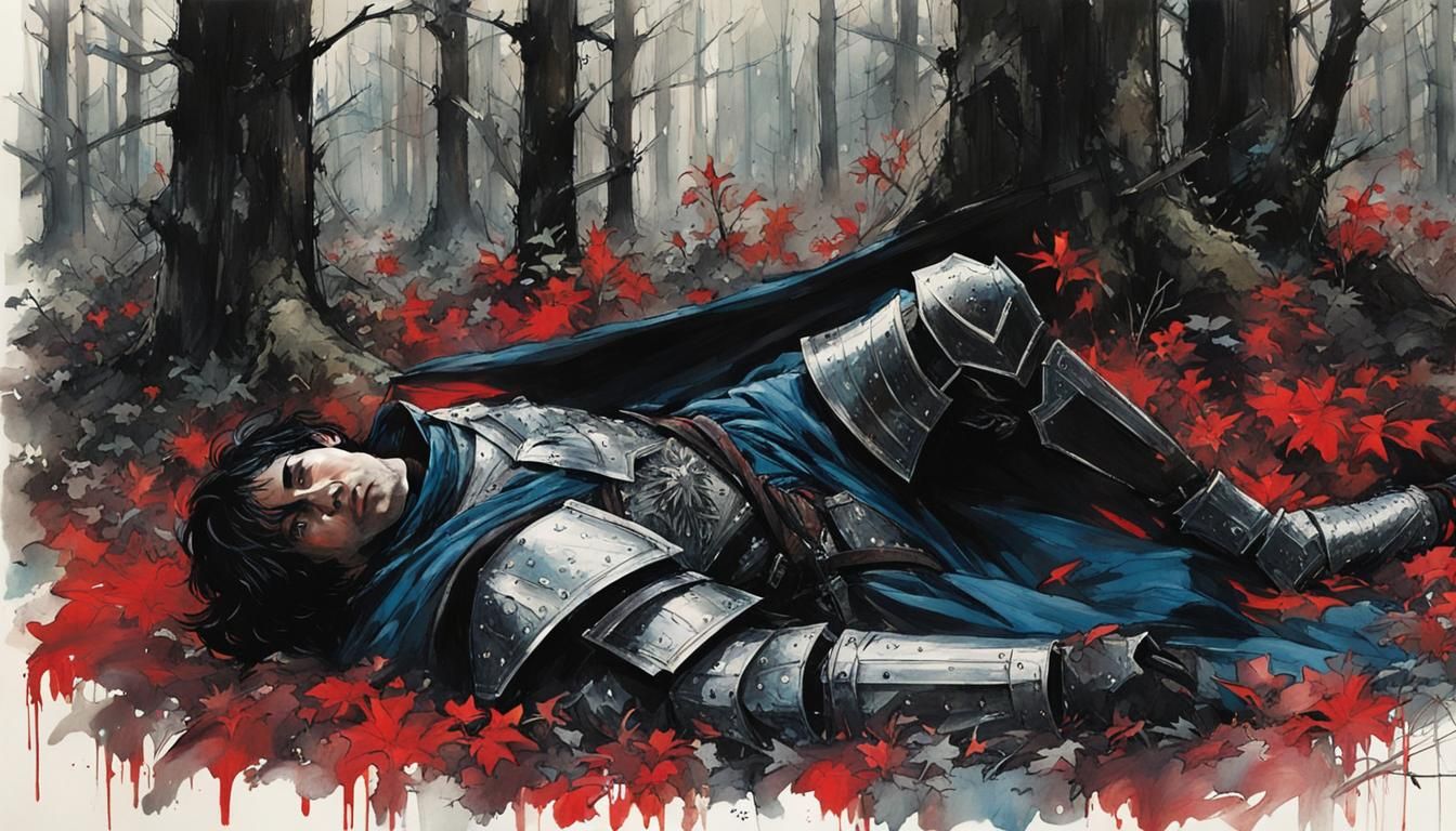 The knight's rest - AI Generated Artwork - NightCafe Creator