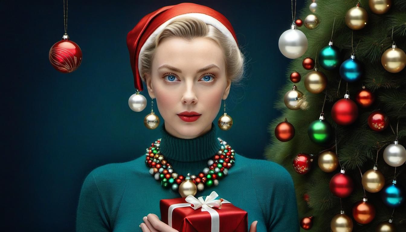 Christmas Portrait - AI Generated Artwork - NightCafe Creator