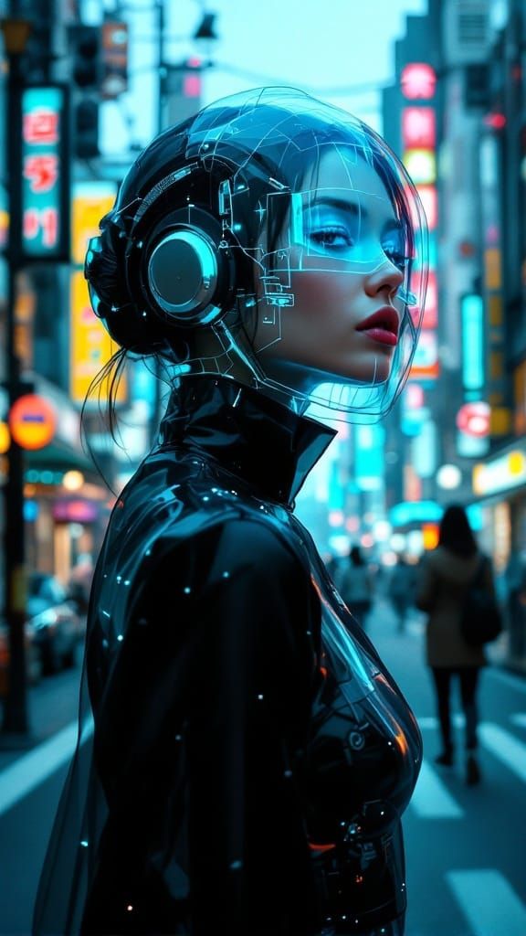 Wired lips don’t lie much, she’s the glitch they warned about— don’t swipe right on her.