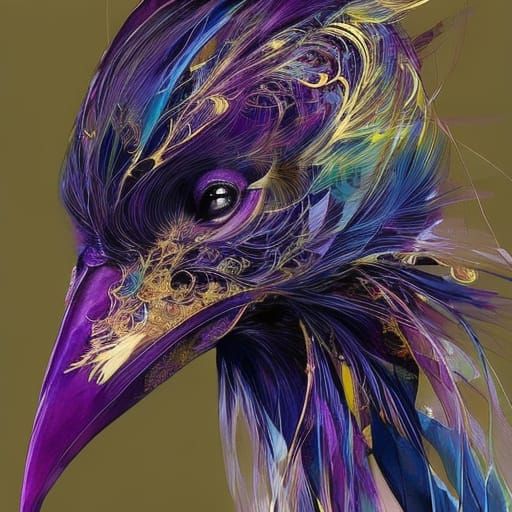 Bird Mask - AI Generated Artwork - NightCafe Creator