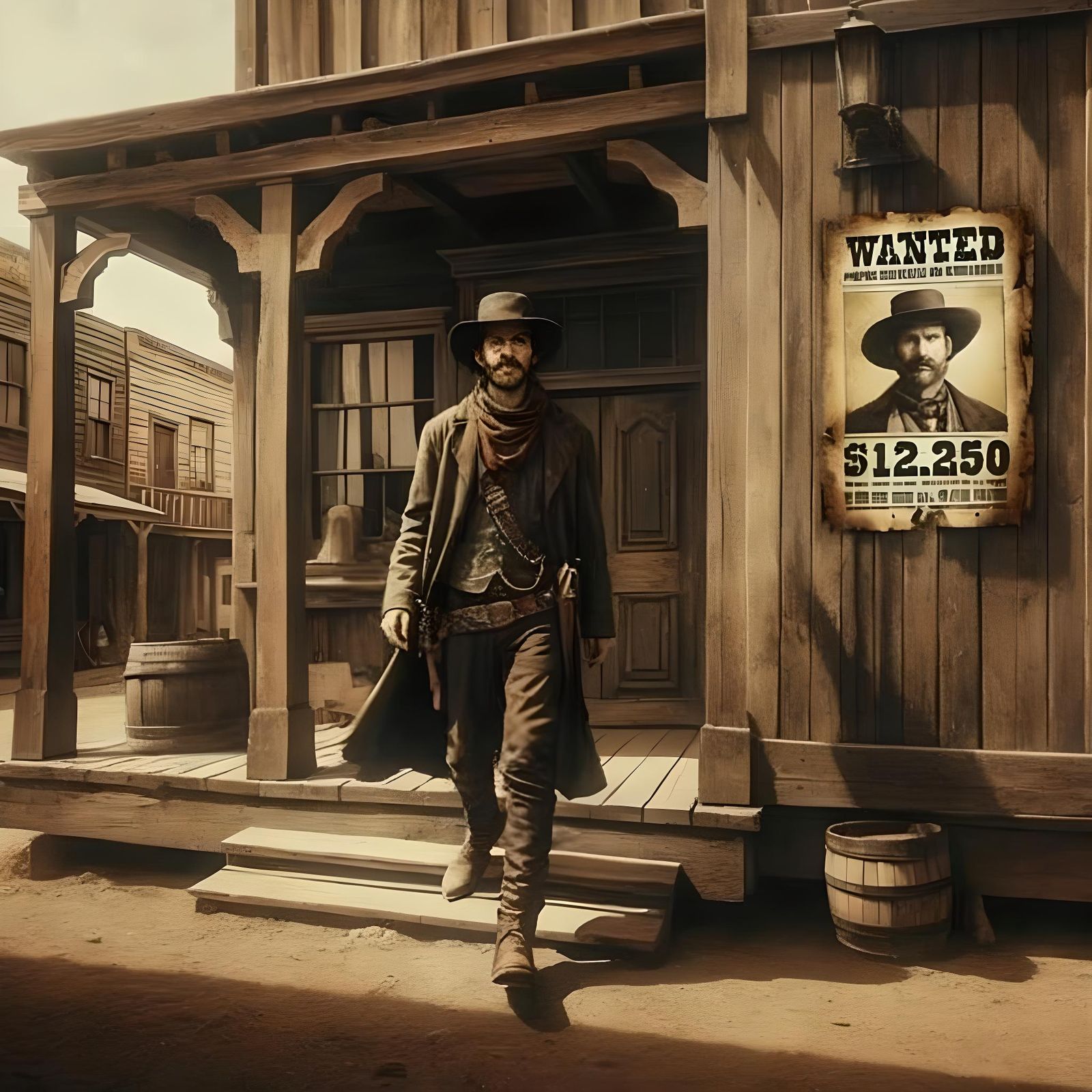 John Wesley Hardin - AI Generated Artwork - NightCafe Creator