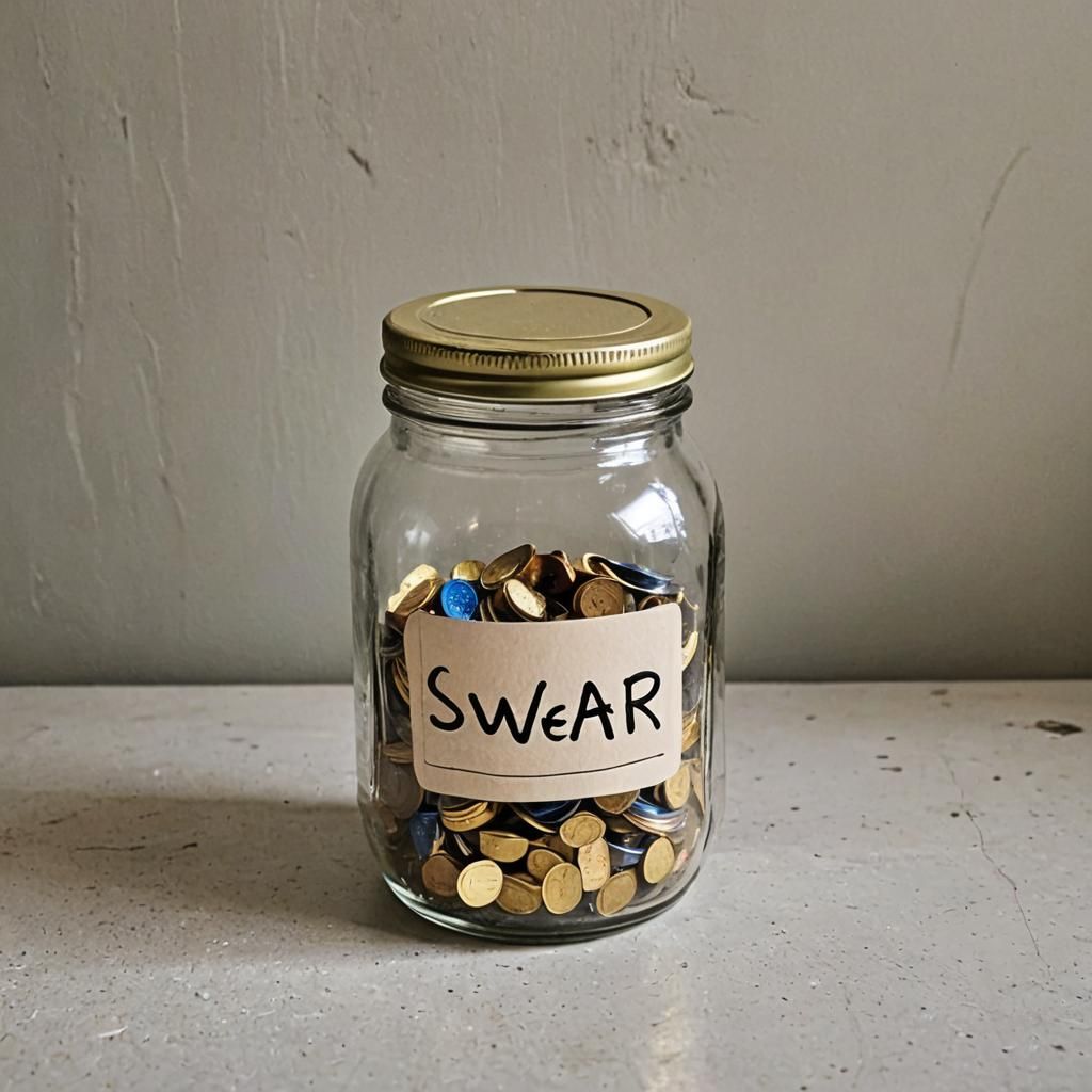 Swear Jar - AI Generated Artwork - NightCafe Creator