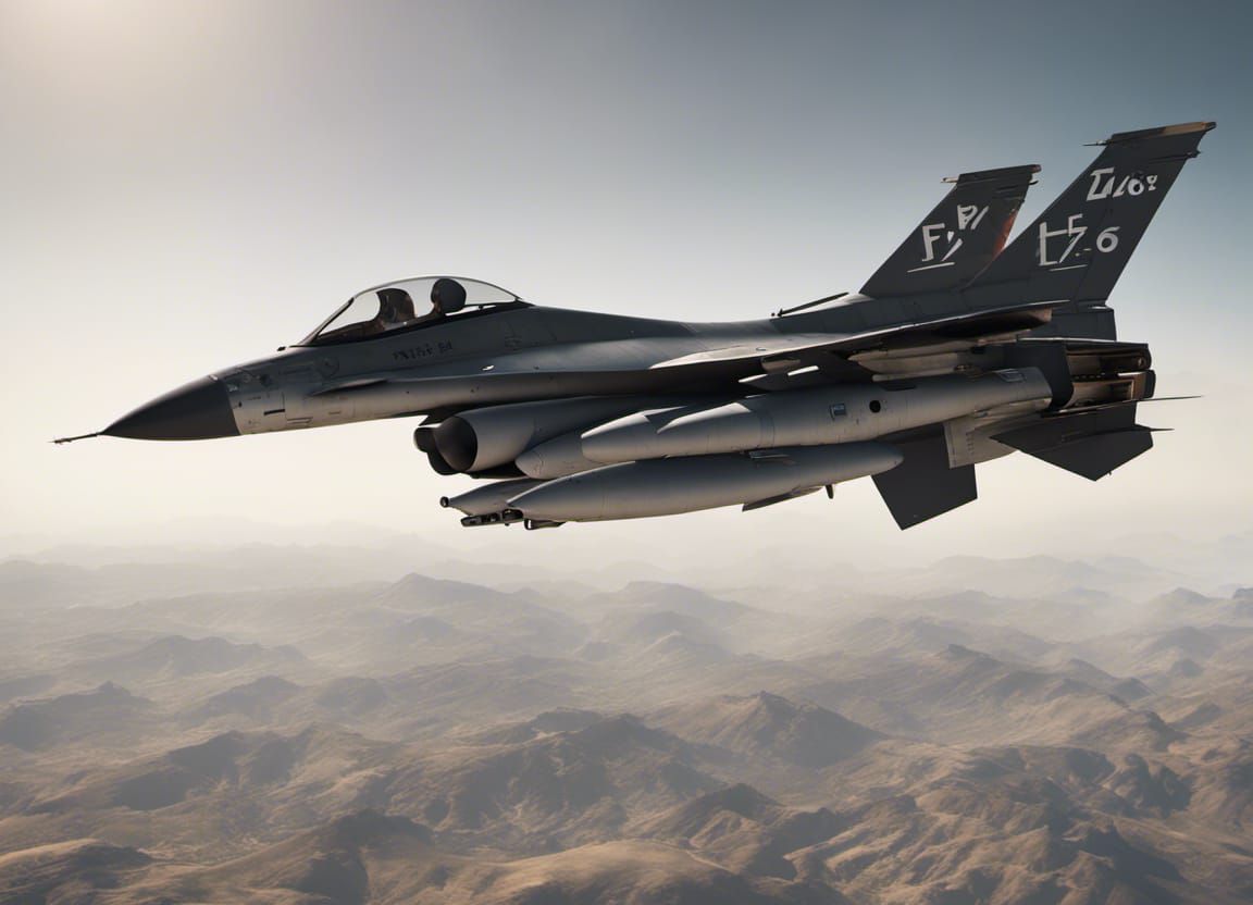 f-16 fighting falcon, fighter jet - AI Generated Artwork - NightCafe ...