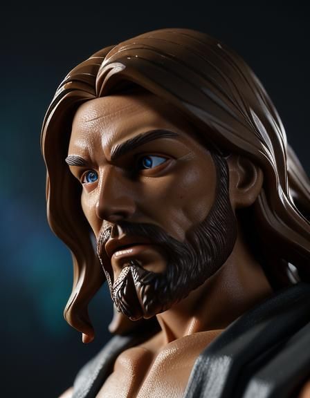 Action Figure of Jesus The Christ, a Hero - AI Generated Artwork ...