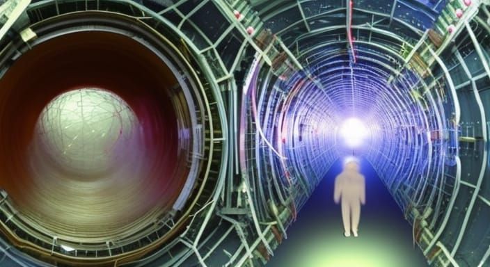 The Particle Accelerator at CERN opened a portal to another dimension full of demons. - AI ...