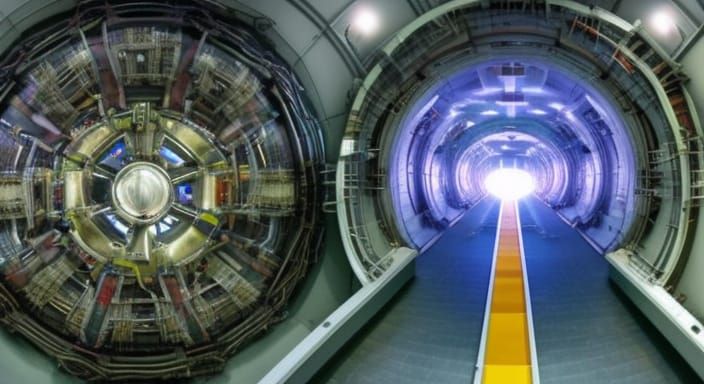 The Particle Accelerator at CERN opened a portal to another dimension ...